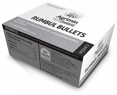 Rumbul Bullets for Cattle | Vet Products | Vetpak - NZ